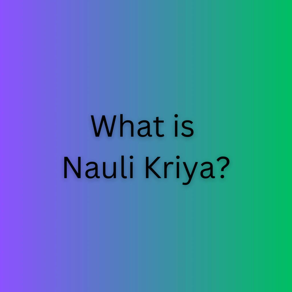 Nauli Kriya