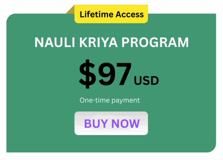 Nauli Kriya Program | Deep Core & Stomach Vacuum Training